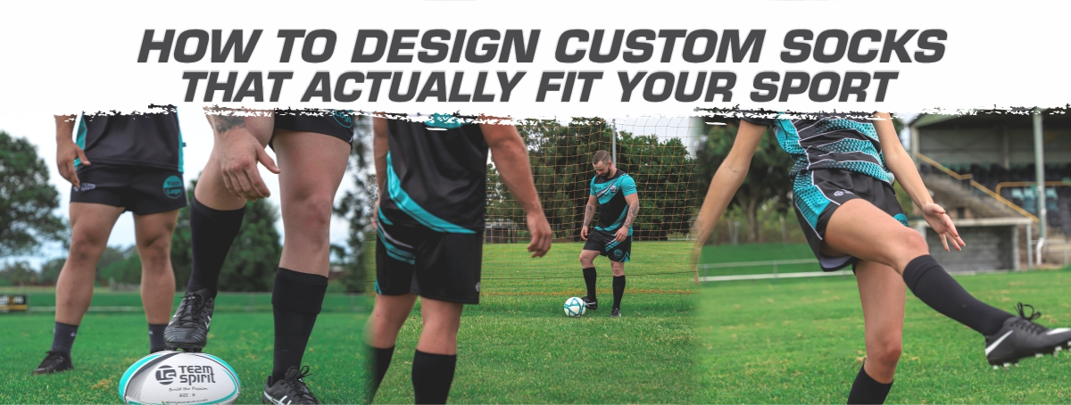 How to Design Custom Socks That Actually Fit Your Sport