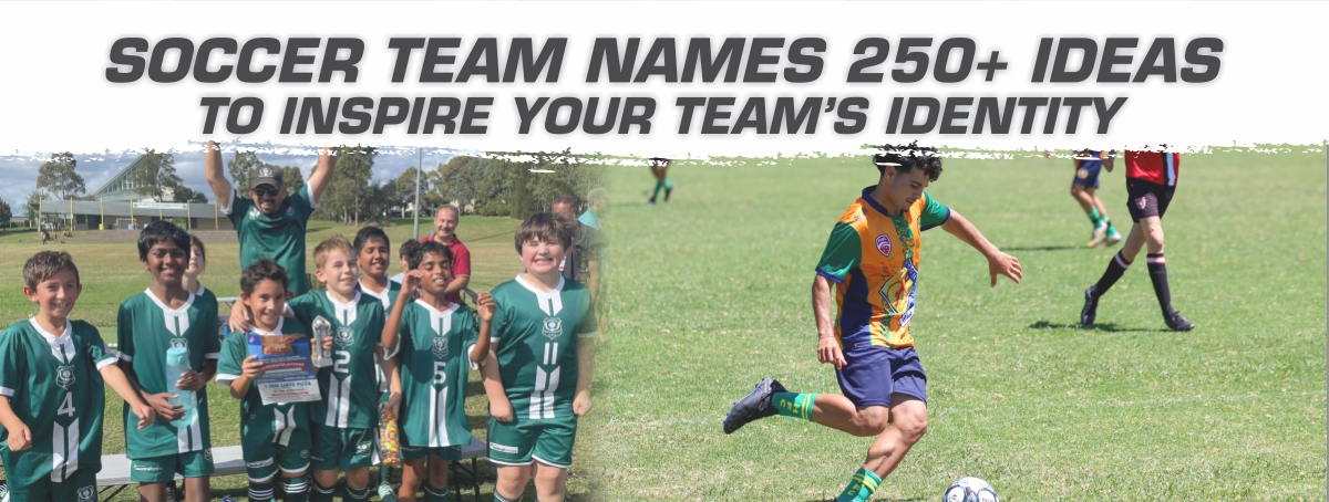 Best 250+ Soccer Team Names: Unique Ideas for Kids, Adults ...
