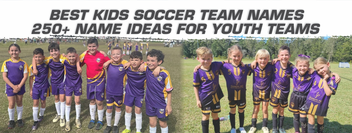 250+ Kids Soccer Team Names for Junior Teams in Australia (Cute, Funny ...