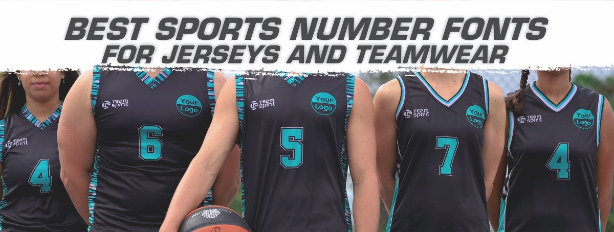 75+ Best Sports Number Font Styles for Professional Jerseys | Team Spirit