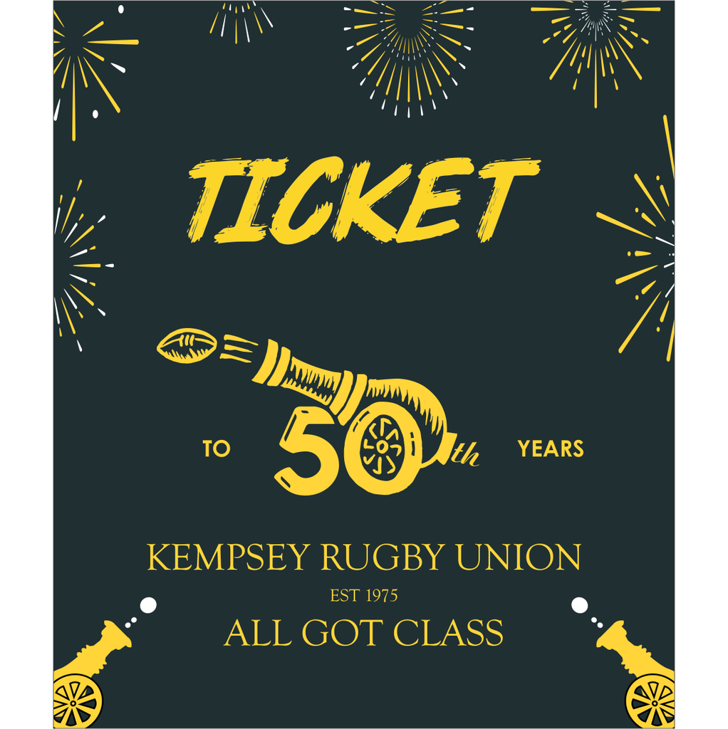 Kempsey Rugby Ticket | Team Spirit