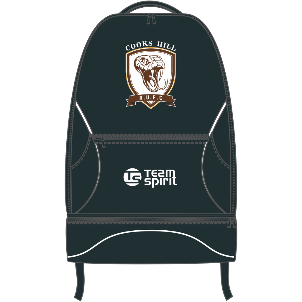 Cooks Hill Backpack - Black | Team Spirit